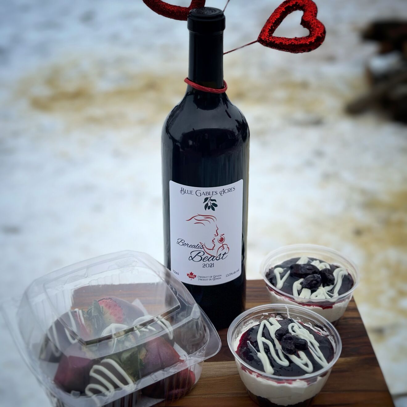 Indulge in Borealis Beast Wine: Haskap Desserts, Chocolate covered ...